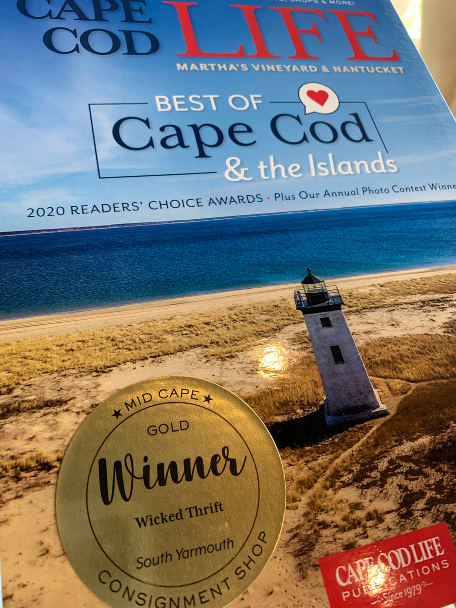 “Best of Cape Cod 2020” Cape Cod Life Magazine – Wicked Thrift